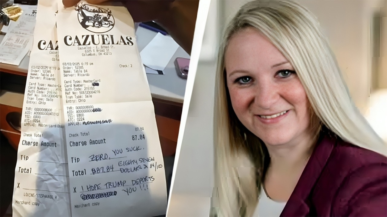 Realtor's 'hope Trump deports you' note in restaurant receipt gets her ...