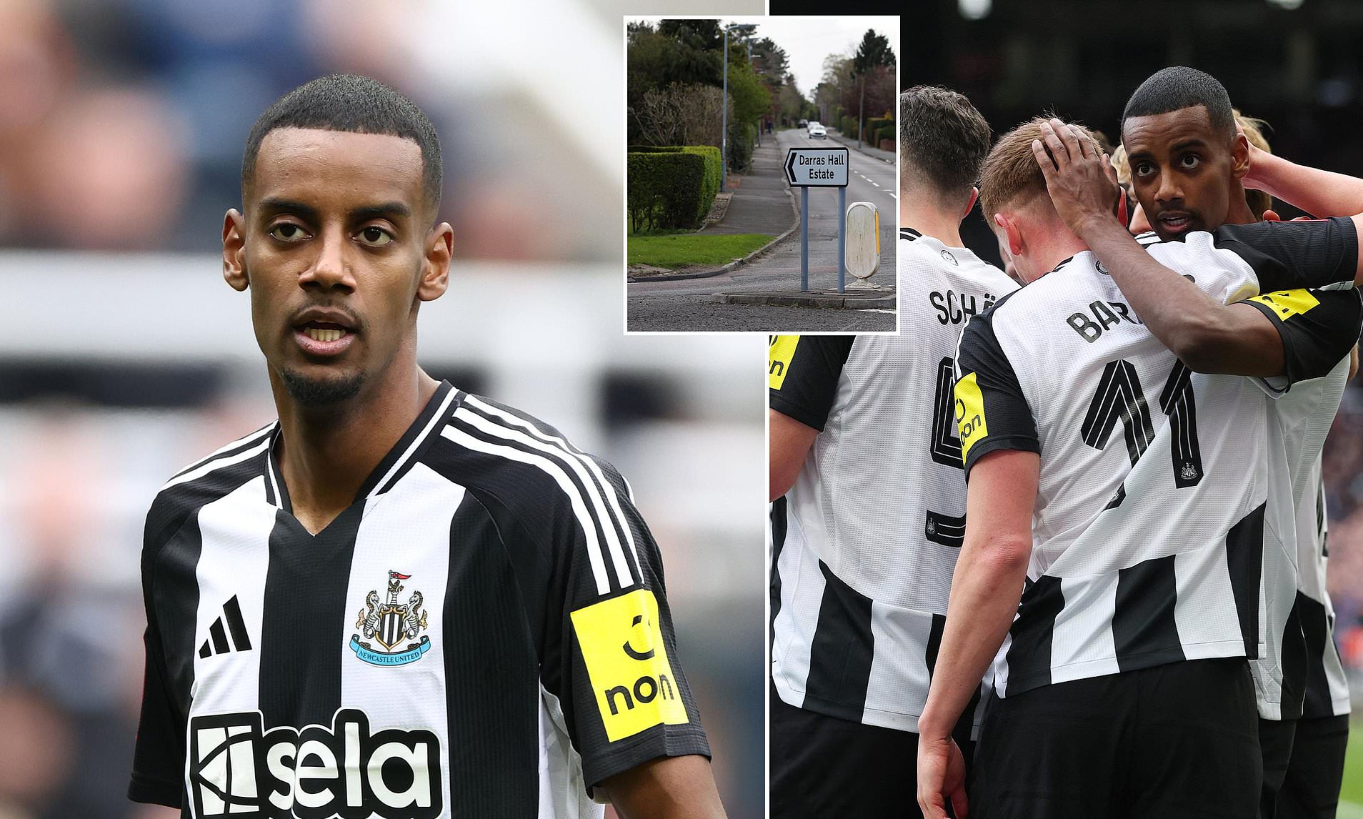 Alexander Isak was 'targeted by a family of burglars who carried out a ...