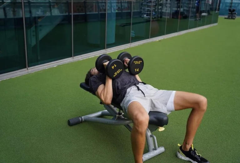 Sculpt stronger arms with this simple dumbbell triceps workout