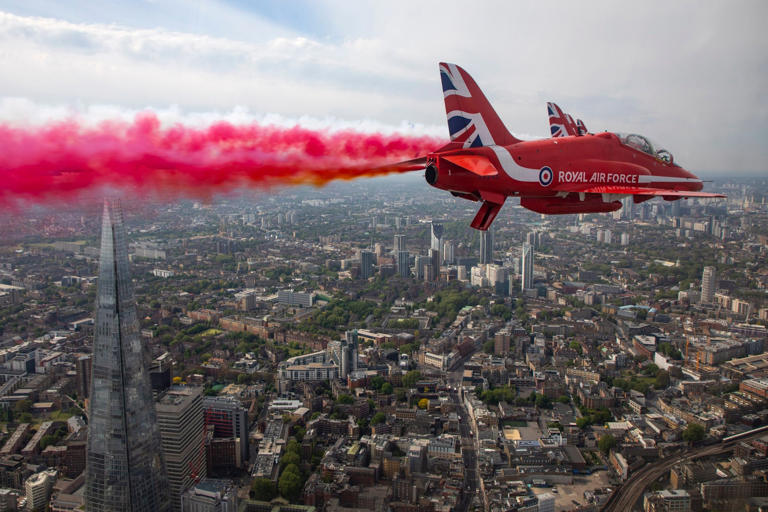 VE Day celebrations 2025 across the UK – from Red Arrows flypast to ...