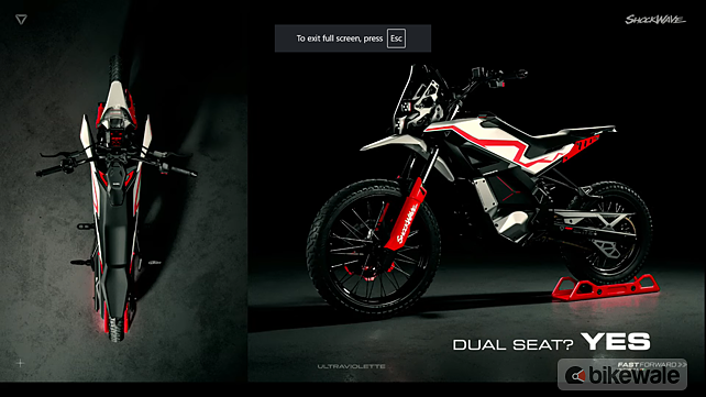 Ultraviolette Shockwave enduro bike launched in India at Rs. 1.75 lakh
