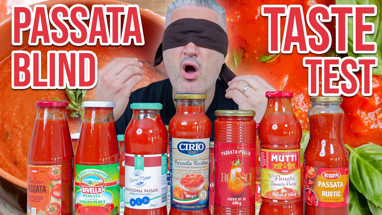 Italian Chef BLIND PASSATA - TASTE TEST