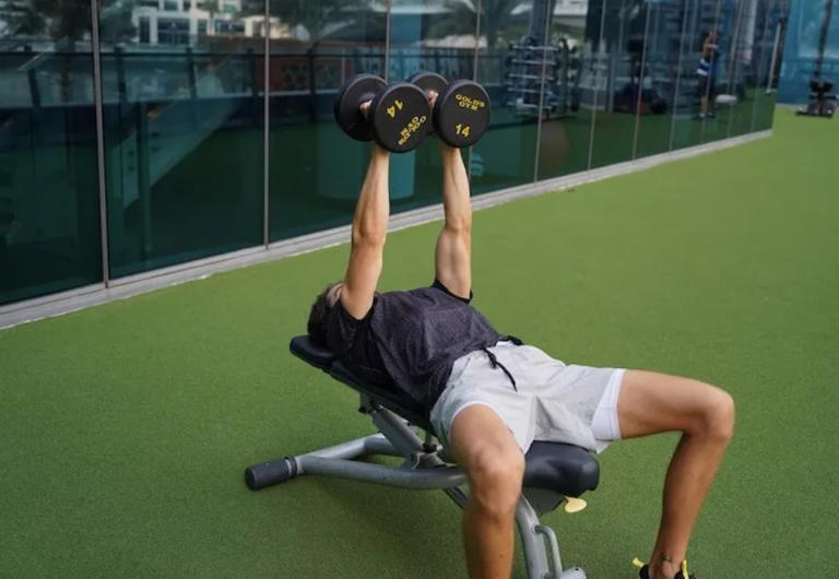 Sculpt stronger arms with this simple dumbbell triceps workout