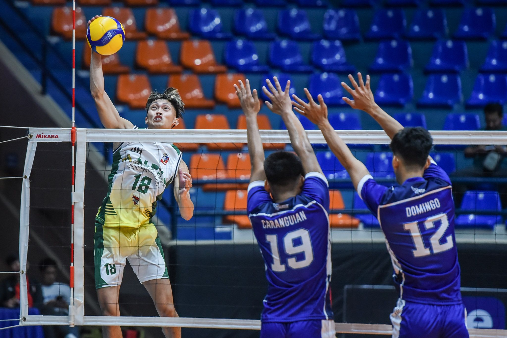Spikers' Turf: Alpha Insurance sweeps Navy for breakthrough win