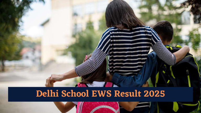 Delhi EWS Admission Result 2025 First Round OUT: Direct link to check ...
