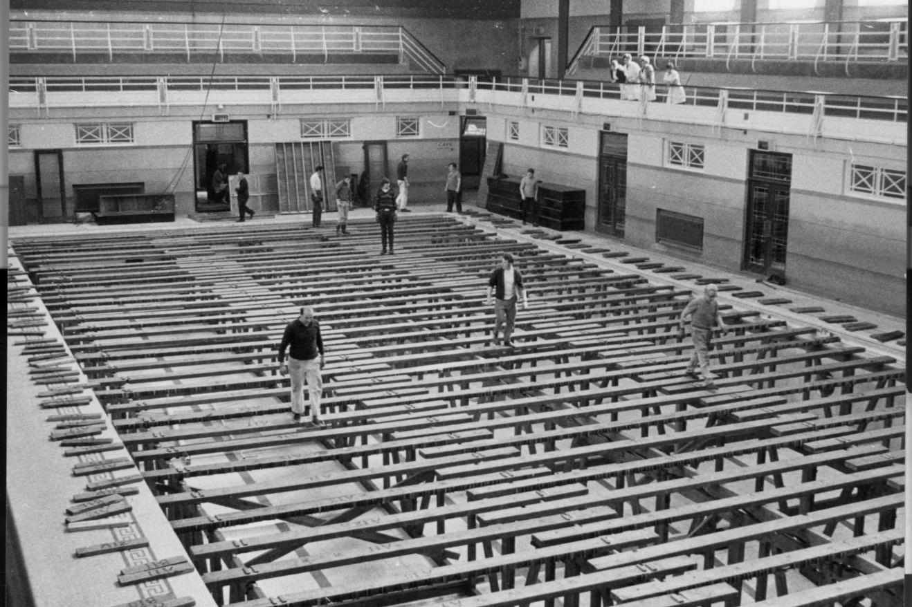 The story of a swimming pool which transformed into a dance hall and ...
