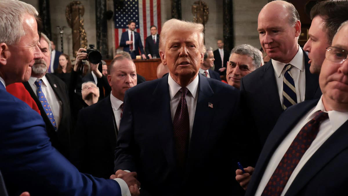 Trumps Rede vor dem Kongress: So will der US-Präsident die USA umbauen Trumps Rede vor dem Kongress: So will der US-Präsident die USA umbauen