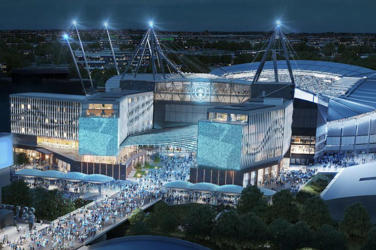 Man City's North Stand expansion takes big step forward