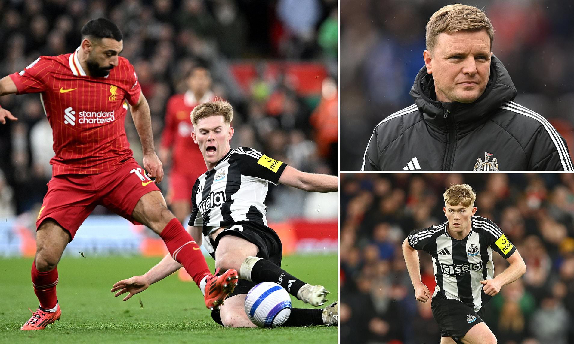 Newcastle confirm devastating Lewis Hall injury blow - after the left ...