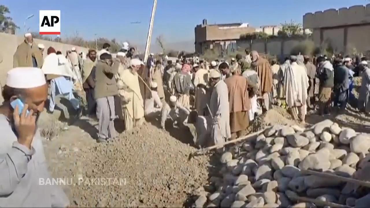 Major damage at Pakistan military base after deadly suicide bombings