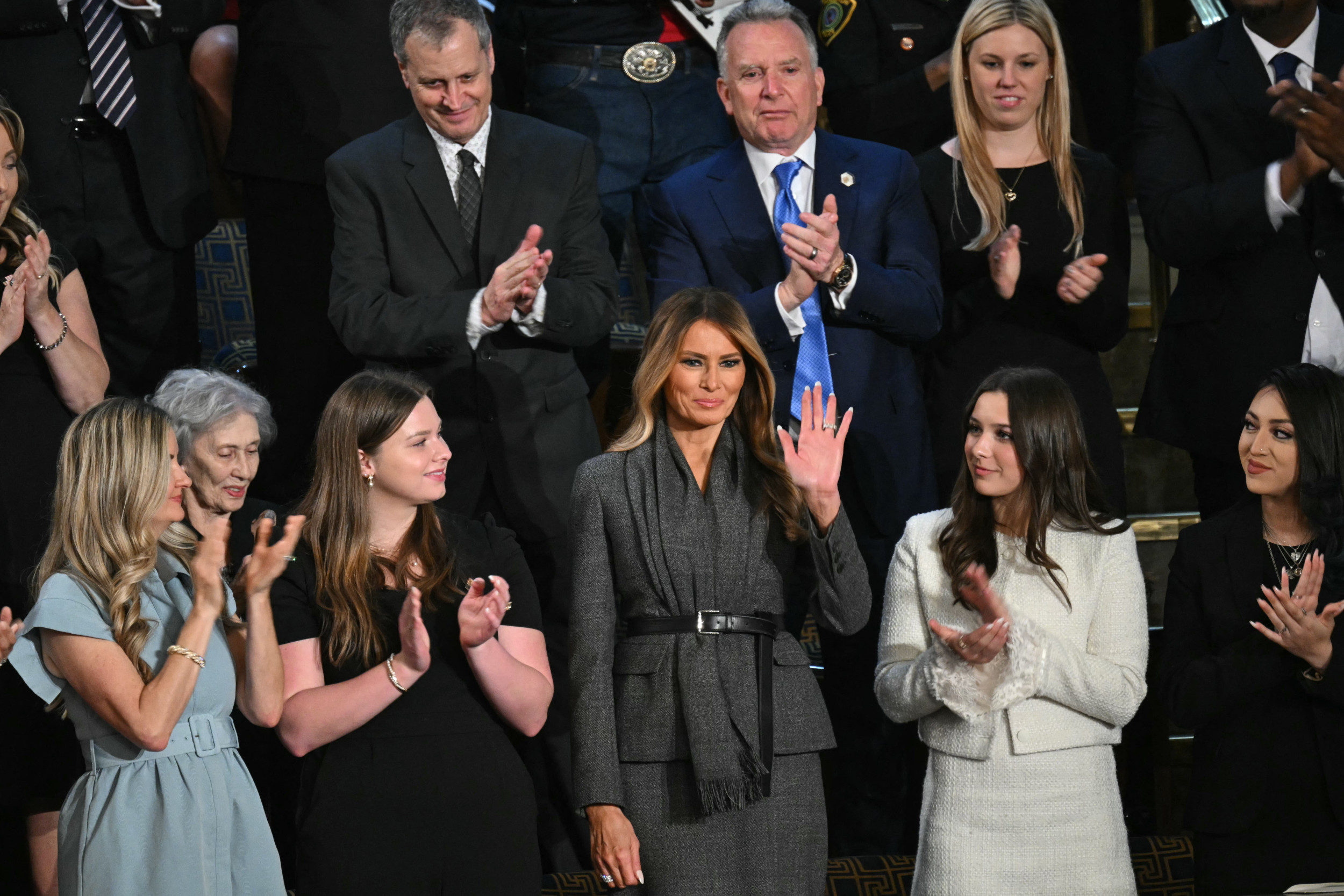 Melania Trump's Reaction to Donald Trump's Congress Speech Goes Viral