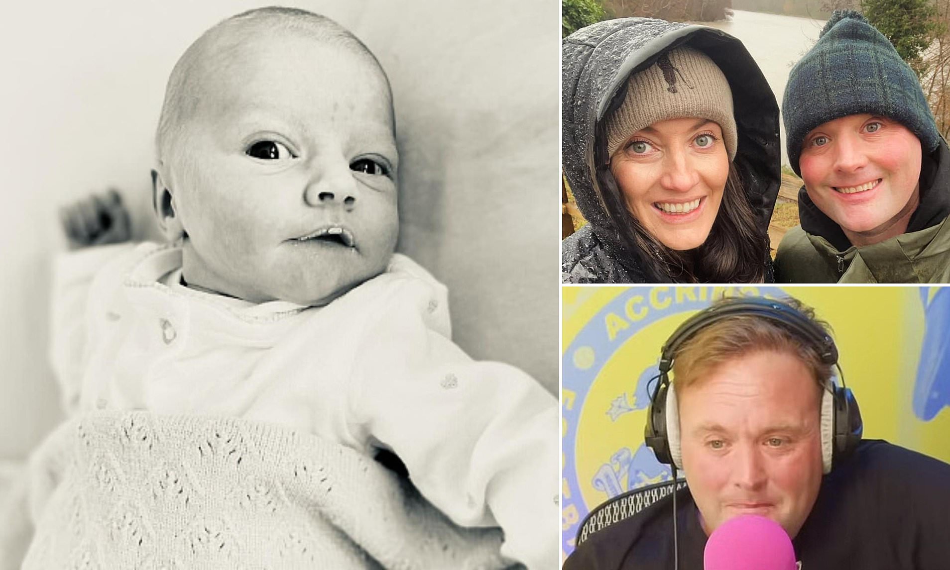 Former Soccer AM star Tubes welcomes baby girl into the world with ...