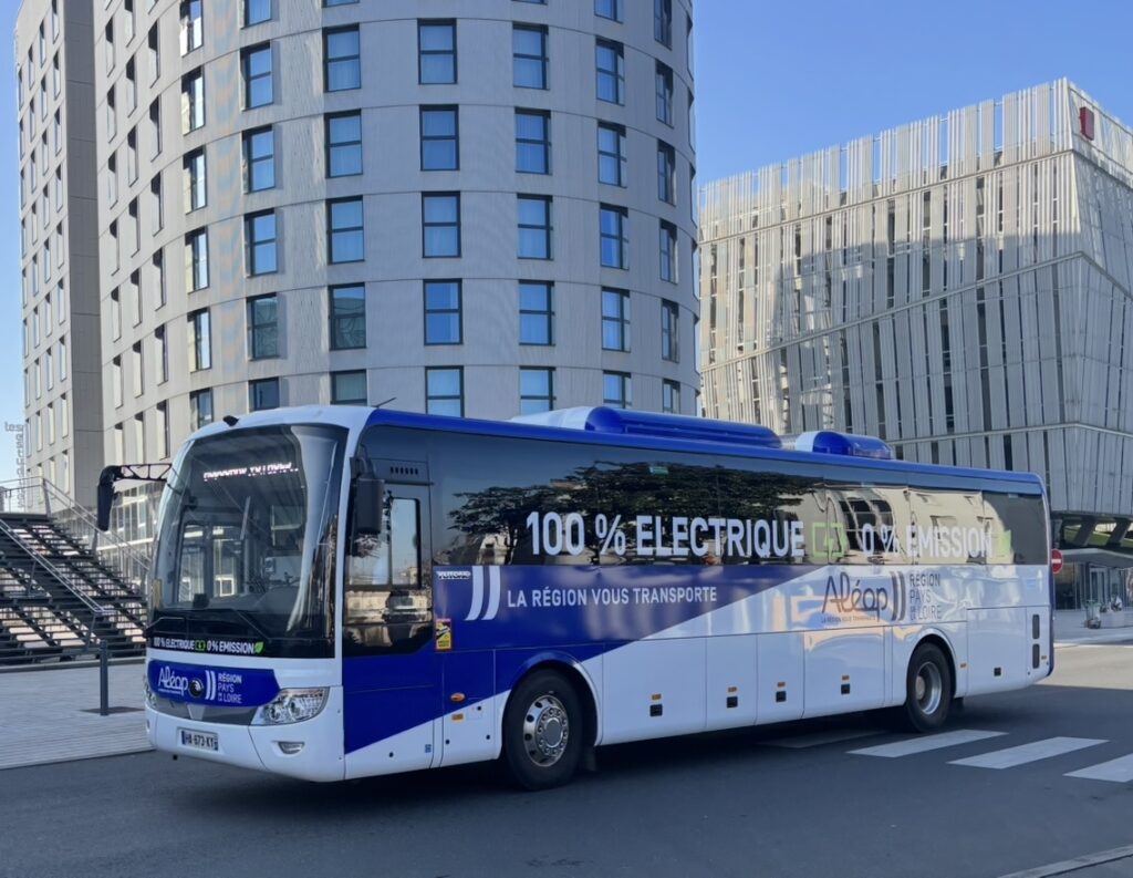 Depuis Angers, le réseau de transport Aleop se met à l’électrique