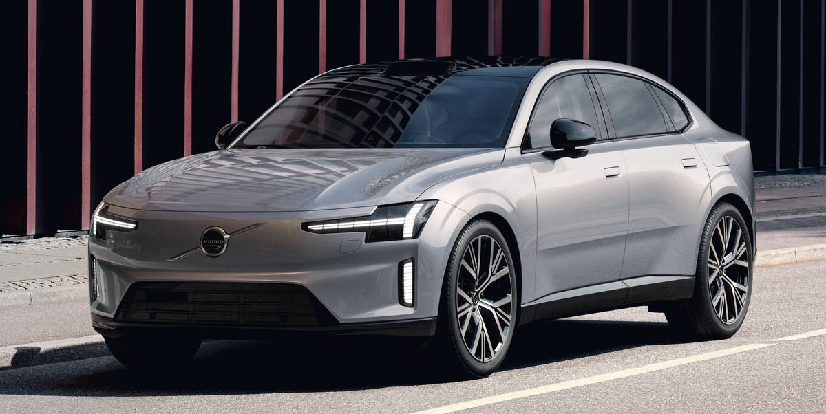 Volvo's New ES90 Revealed As a Flagship Sedan Packing 670 HP