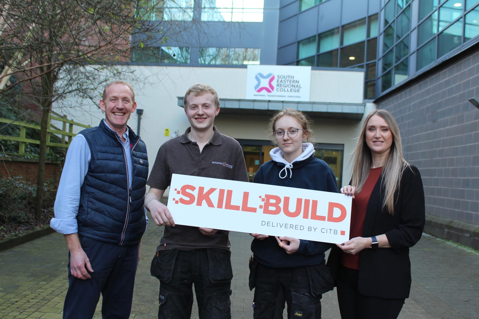 CITB NI and SERC get ready for SkillBuild NI 2025 regional competition