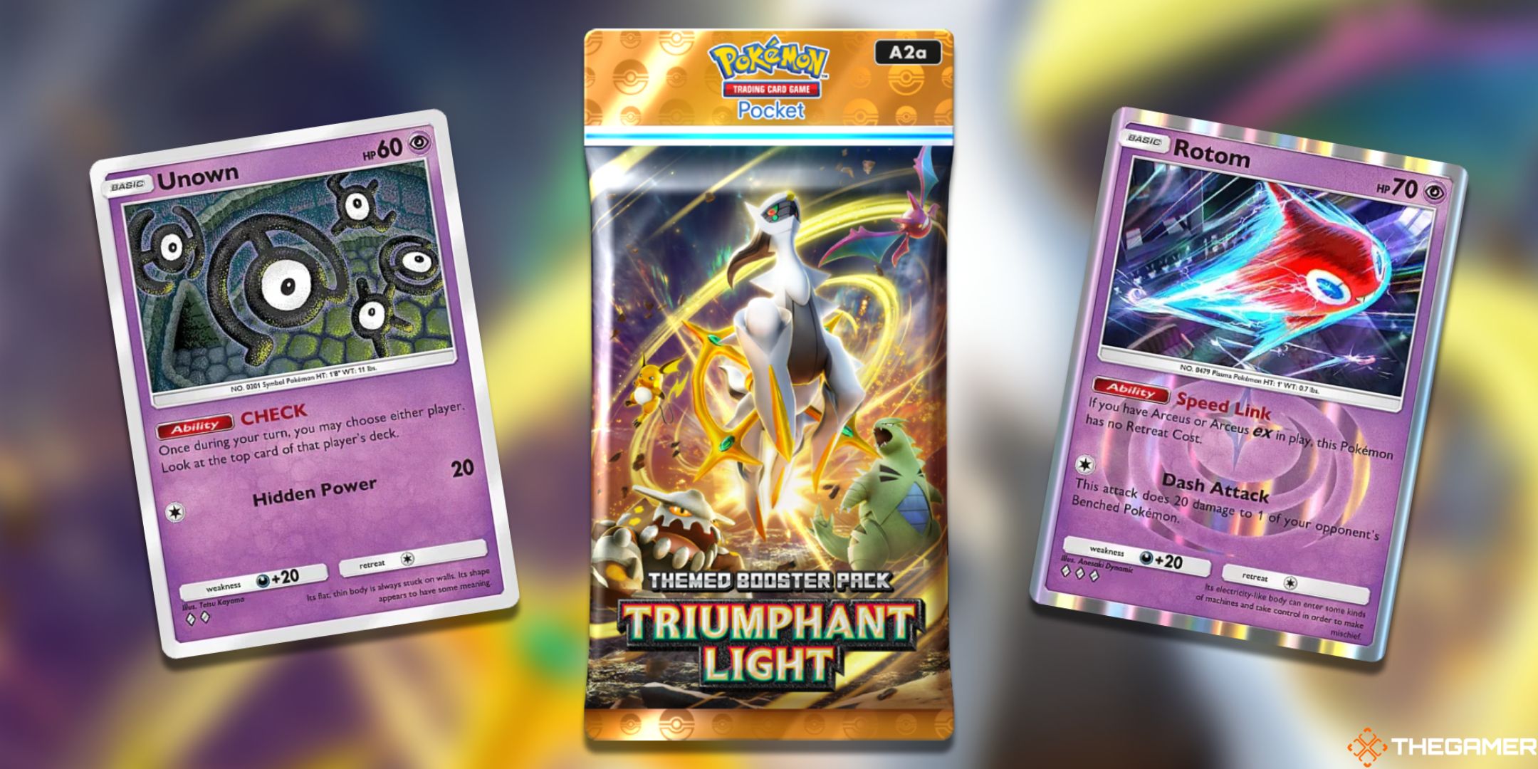 Best Psychic-Type Cards In Triumphant Light - Pokemon Pocket
