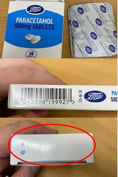 Boots urgently recall paracetamol from UK shelves