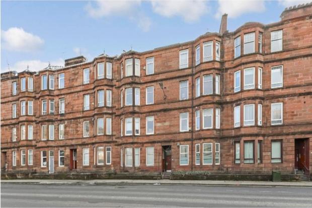 Inside the flat overlooking the St Rollox Bowling Green in Glasgow