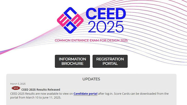 CEED 2025 Results Announced: Check Your Score Now At ceed.iitb.ac.in