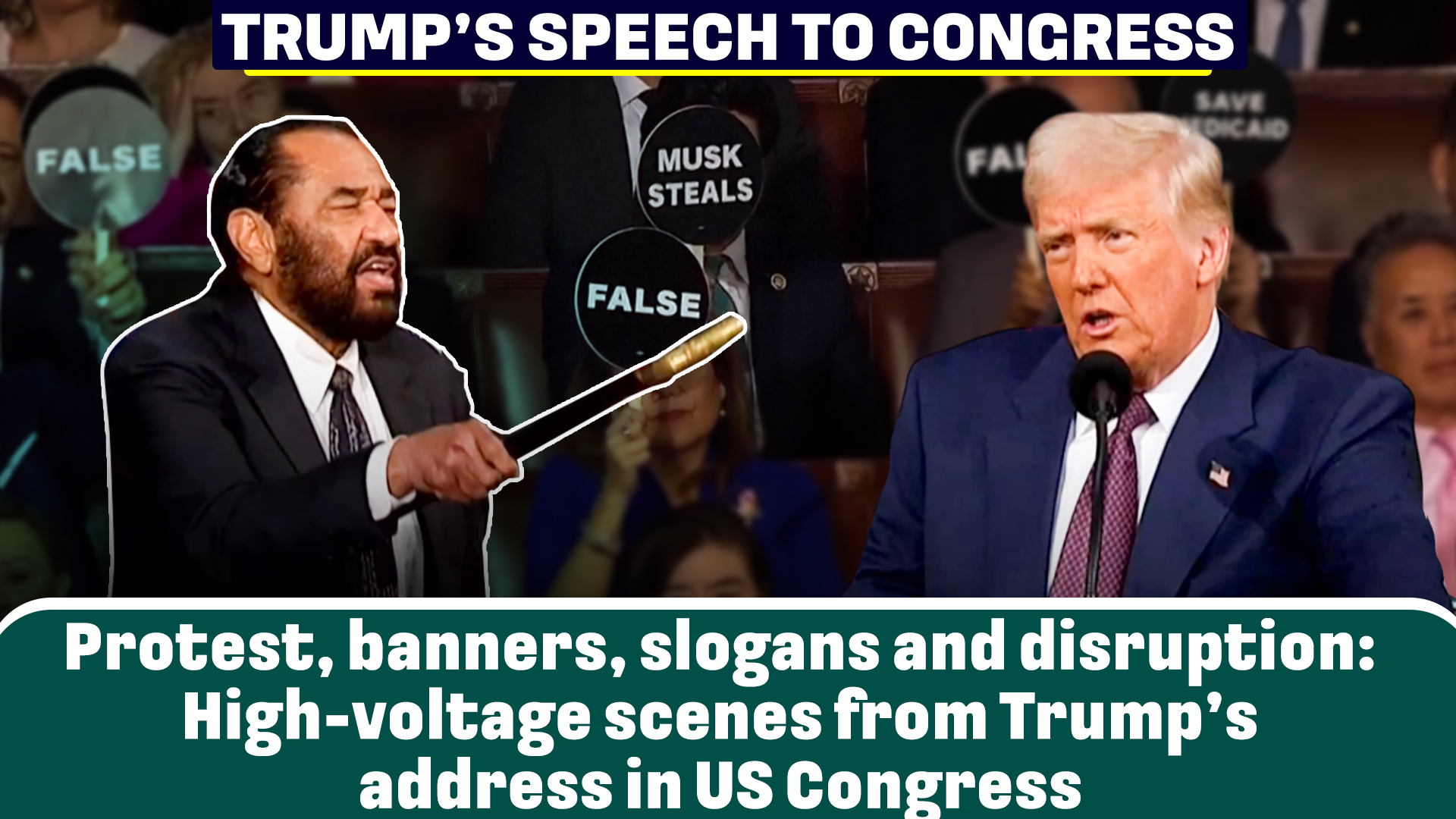 Protest, banners, slogans and disruption: High-voltage scenes from ...