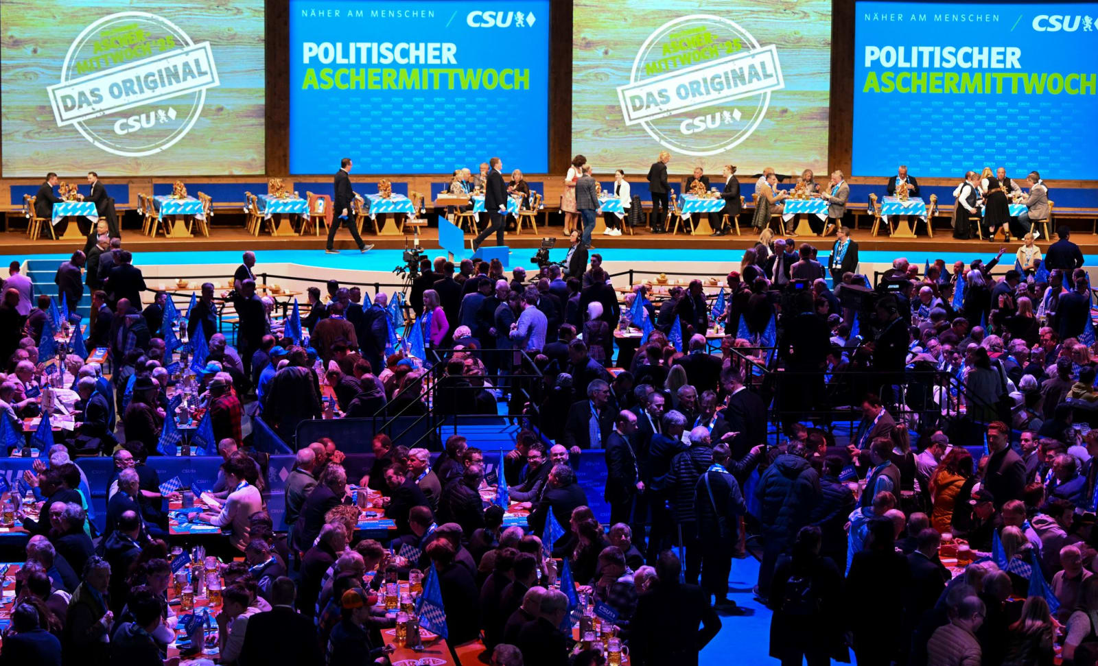 Germany holds traditional political Ash Wednesday mudslinging event