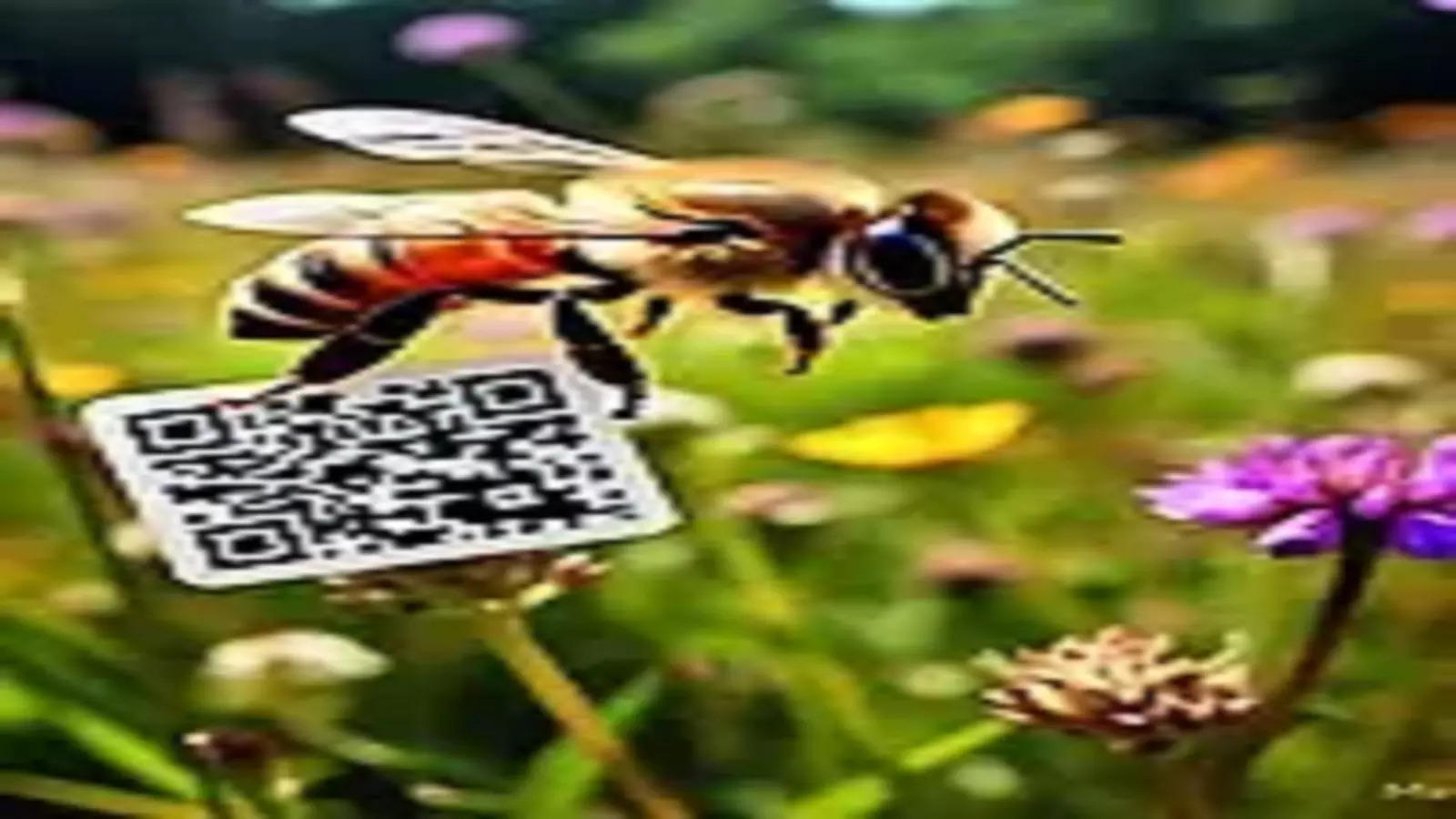 Tracking Bee Activity With QR Codes: मधमाश्या आणि क्यूआर कोड
