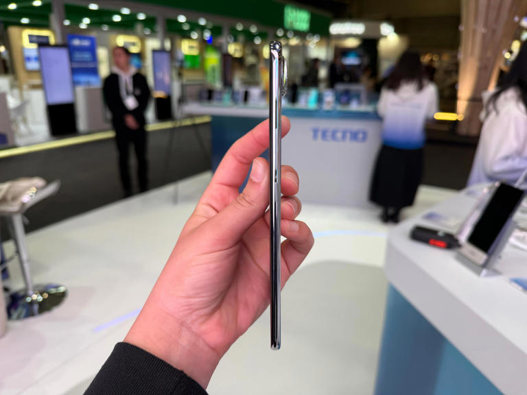 Tecno's Spark Slim Phone Concept at MWC 2025 Is Nothing Short of a Marvel