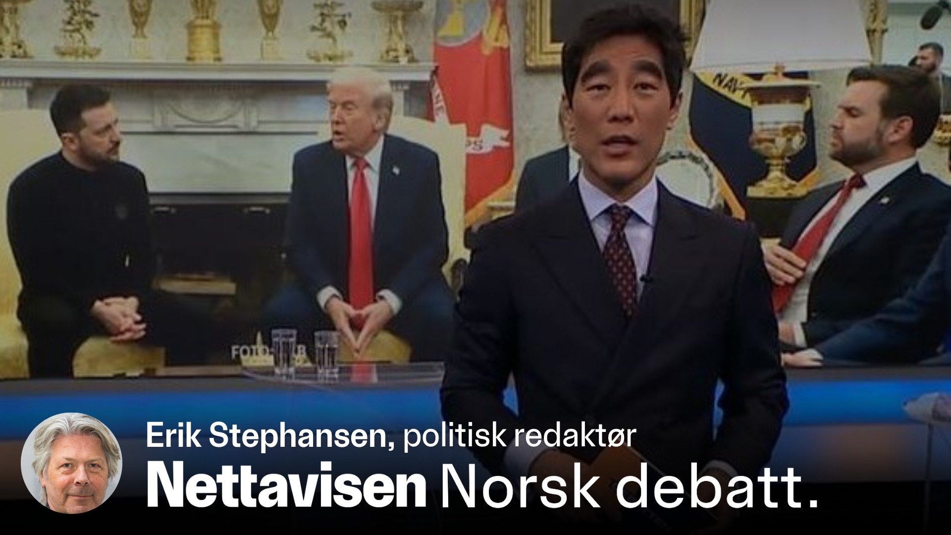 NRK Debatten: Trump sitter fremdeles med kortene