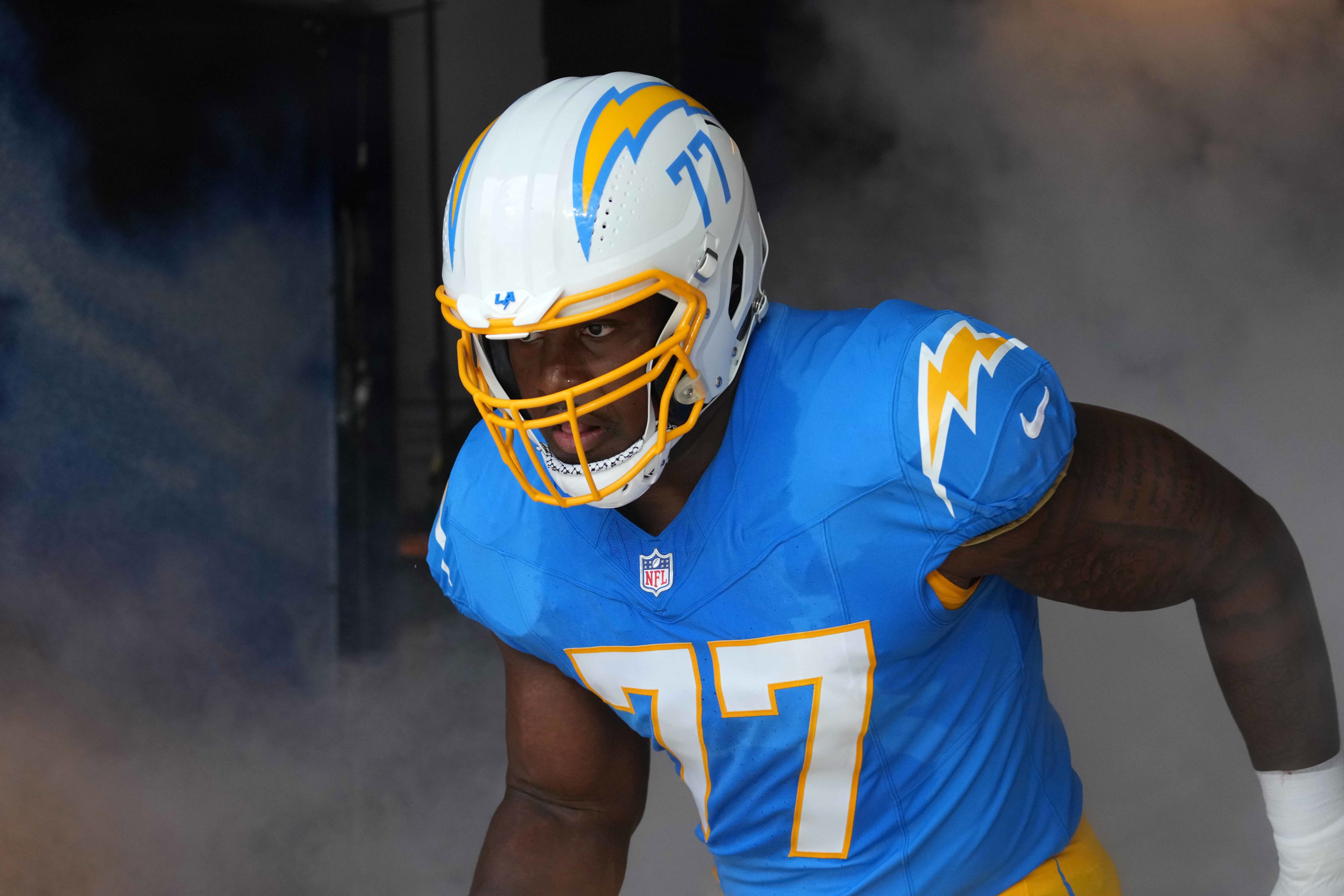 Chargers decline fifth-year option on Zion Johnson, here's why