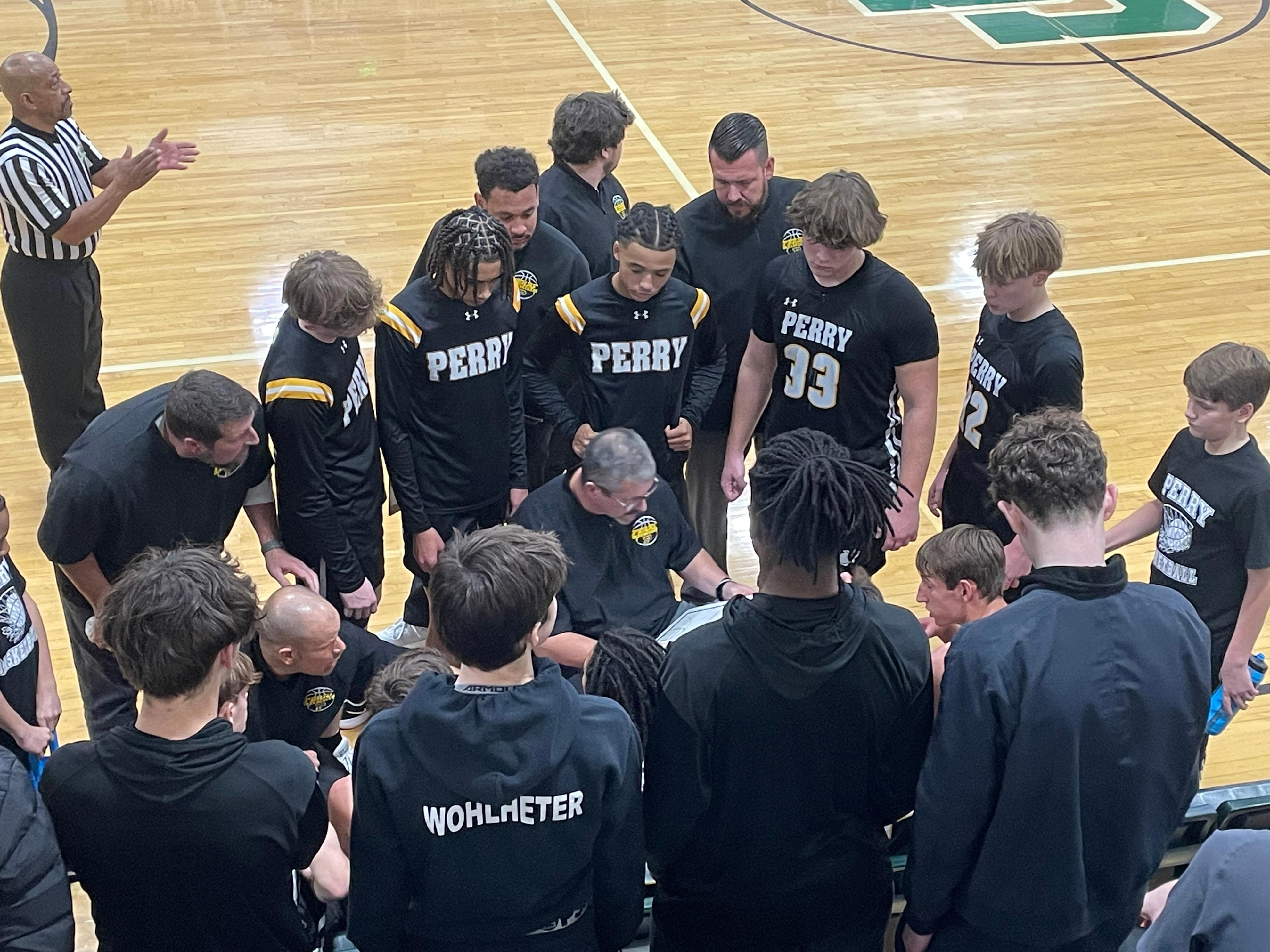 'A great moment for us': Perry boys basketball relishes first OHSAA ...