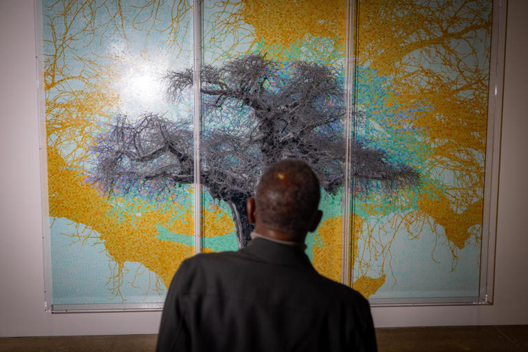 The artist Charles Gaines, his beauty and poignance