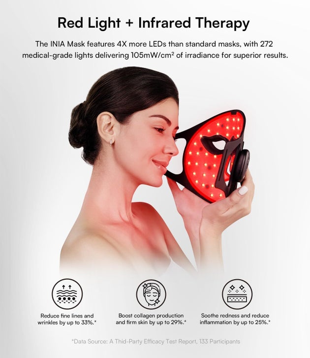 Reviewers Say This Red Light Mask Reduced Wrinkles In ‘Just A Few Weeks ...