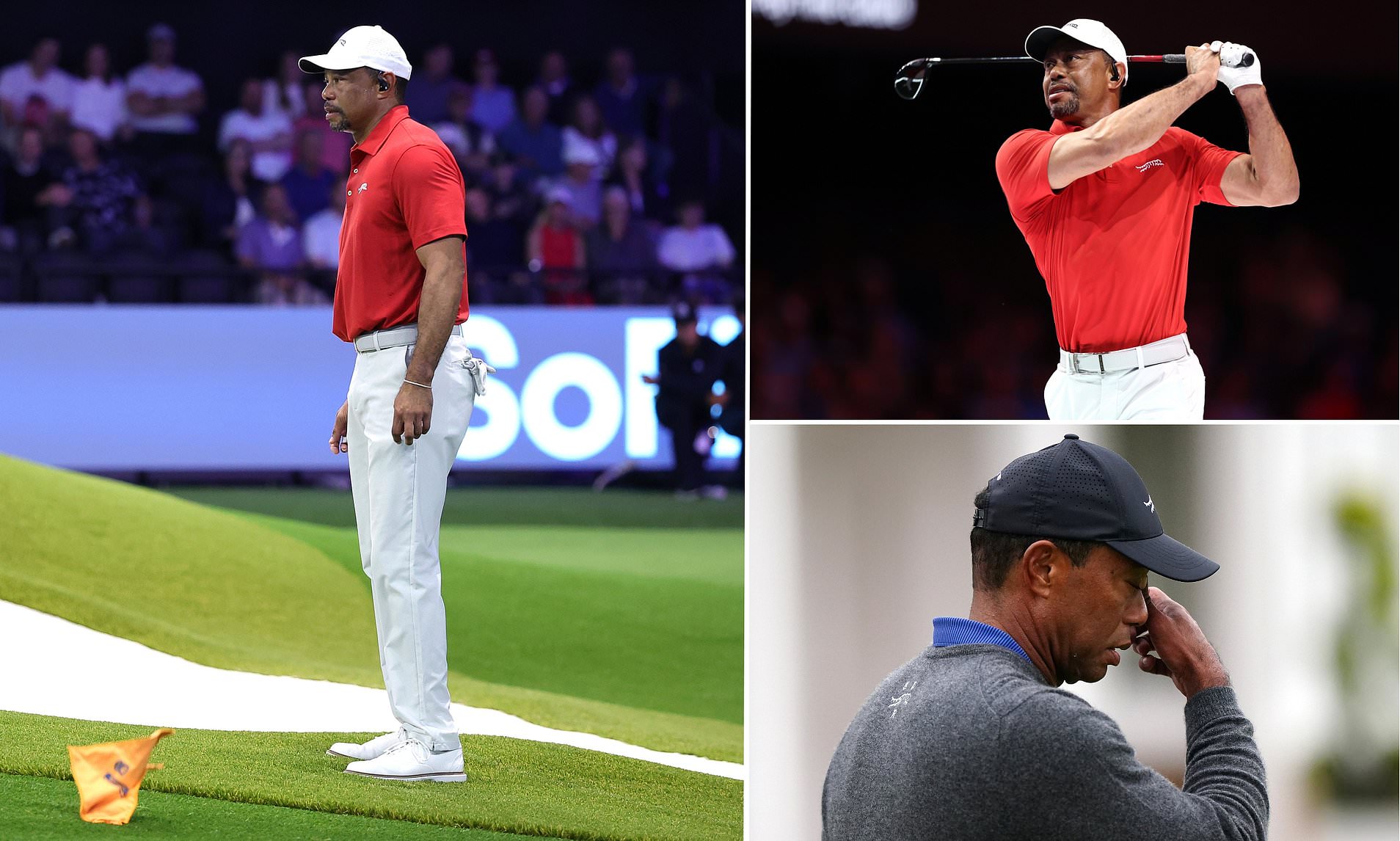 Tiger Woods says his 'heart is really not into practising' as he casts ...