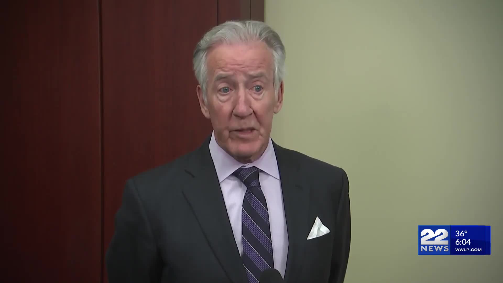 Congressman Richard Neal reacts to President Trump's address