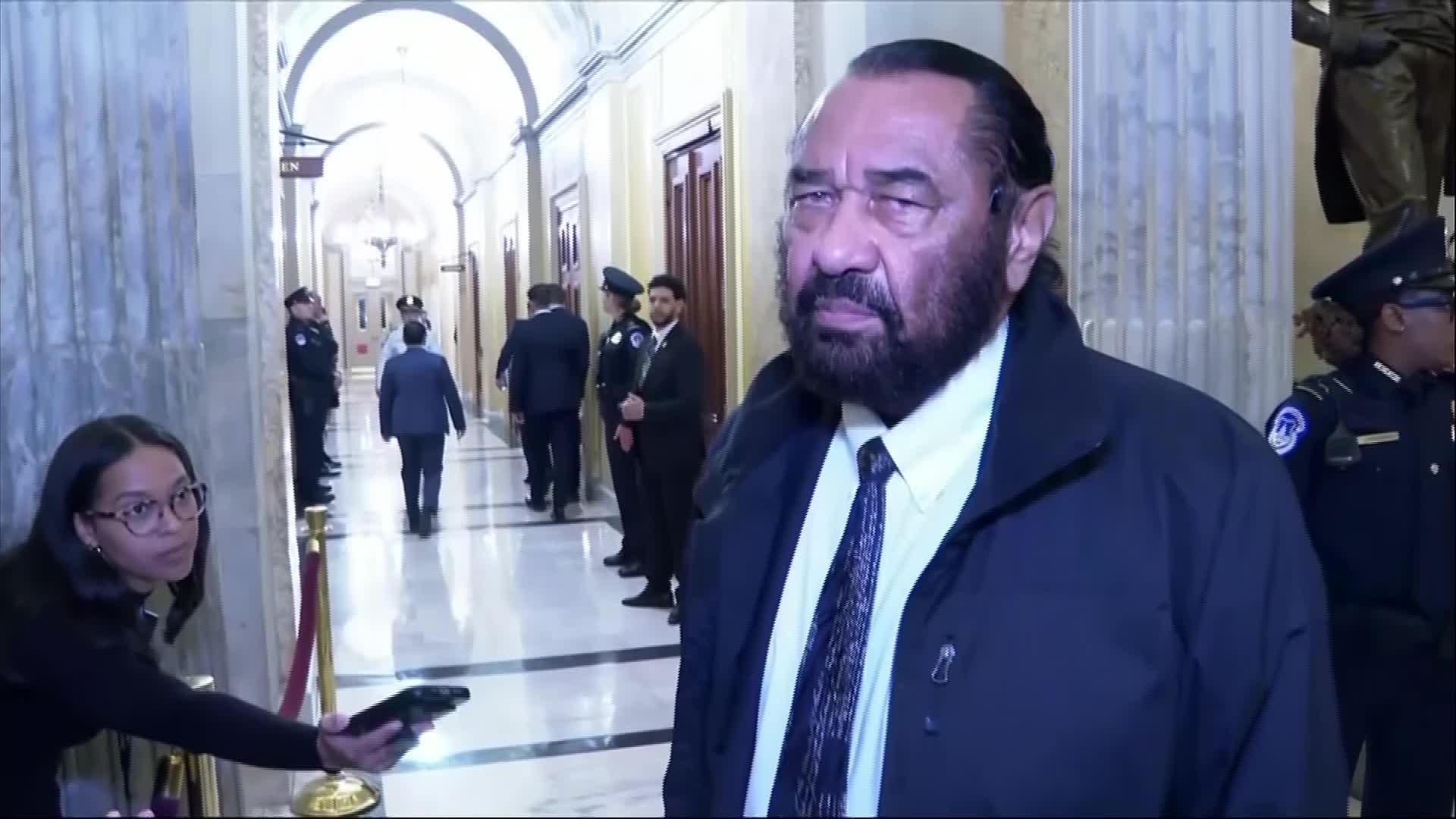 Houston Democrat Al Green speaks after being removed from House chamber ...