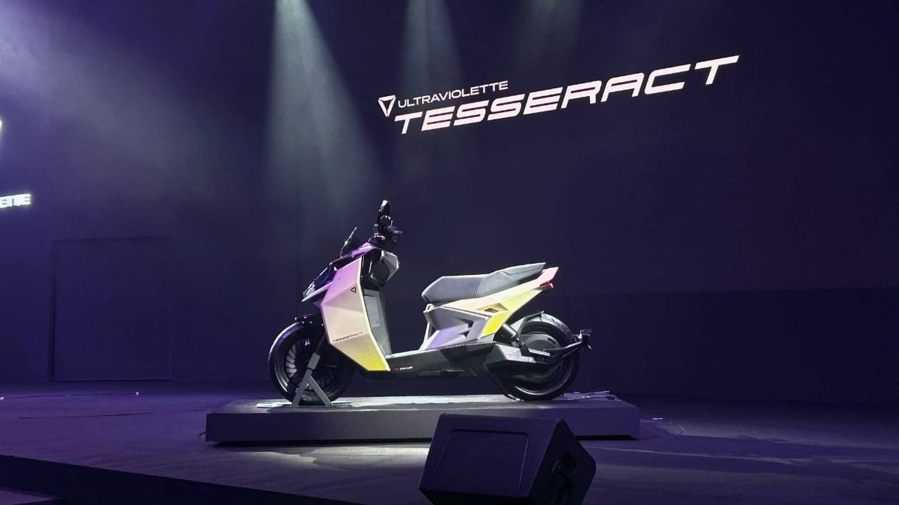 Ultraviolette Launches Tesseract, Its First Electric Scooter, Alongside ...