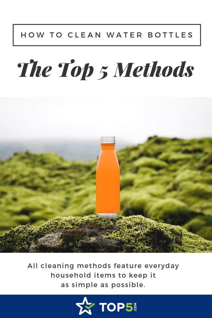 How to Clean Water Bottles: The Top 5 Methods