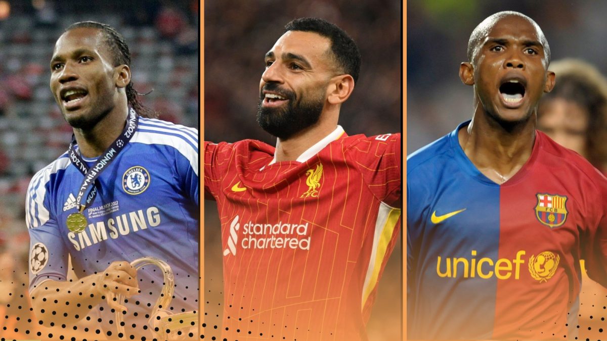 The top 10 African goalscorers in European Cup history: Salah, Drogba ...