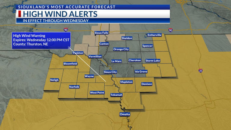 Blizzard, High Wind Warnings extended through Wednesday afternoon