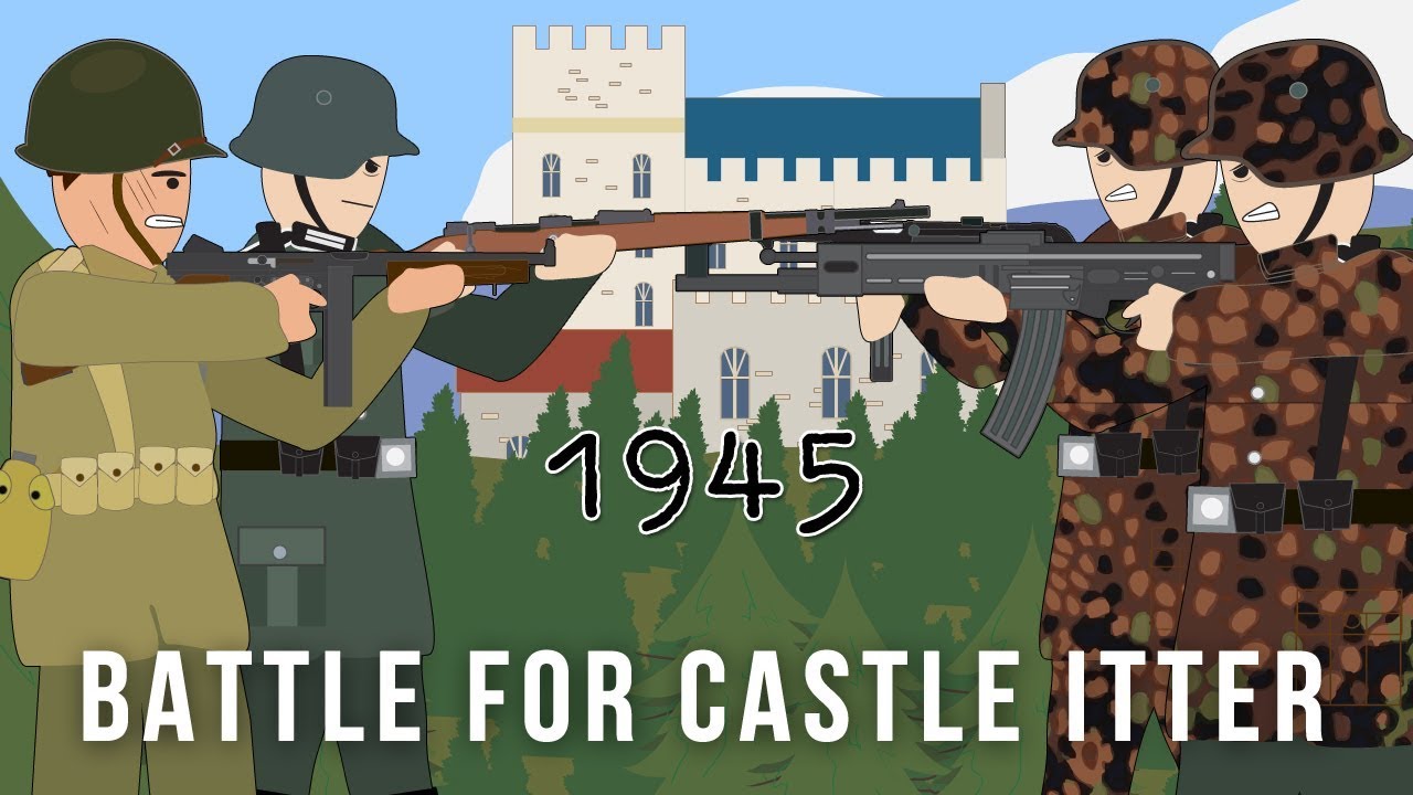 The US Army & German Wehrmacht VS Waffen SS - Battle for Castle Itter 1945