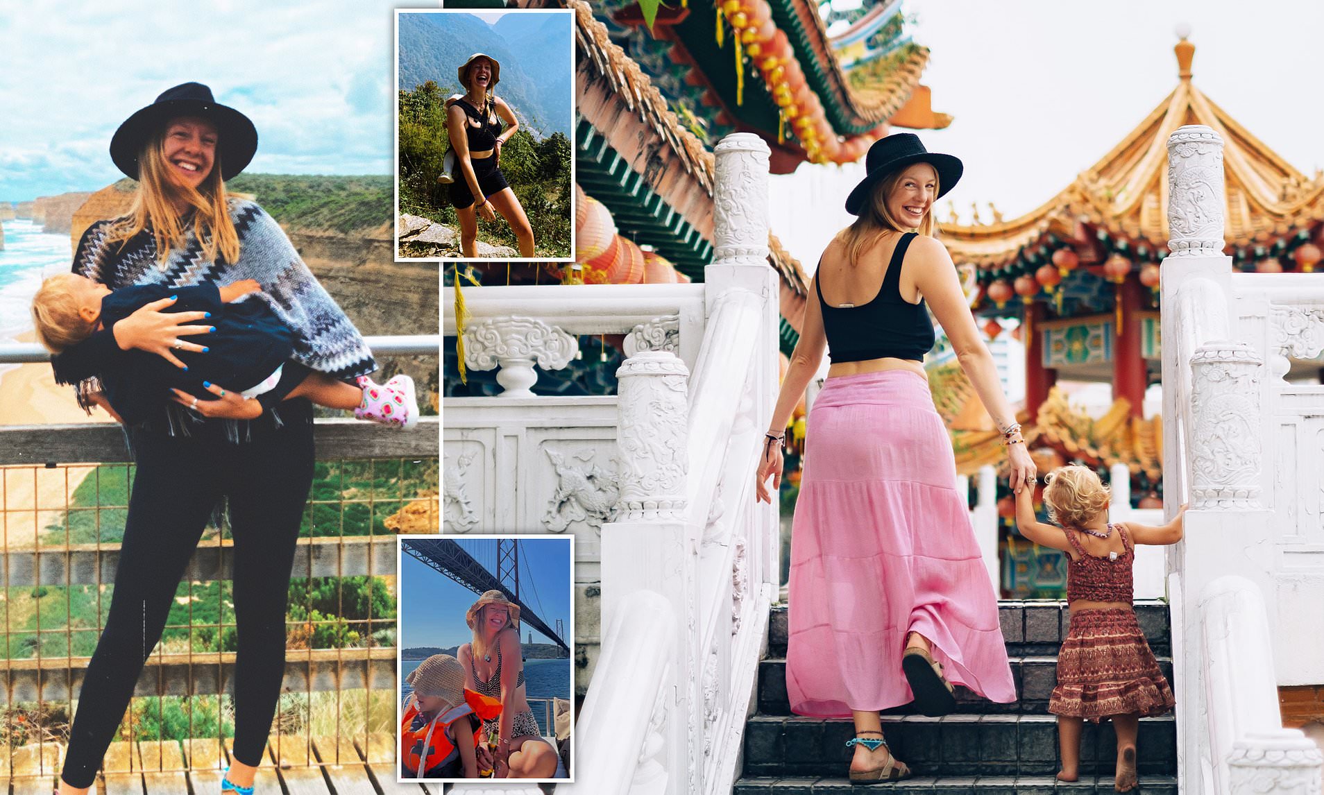 I'm a single mum who is travelling the world with my three-year-old ...