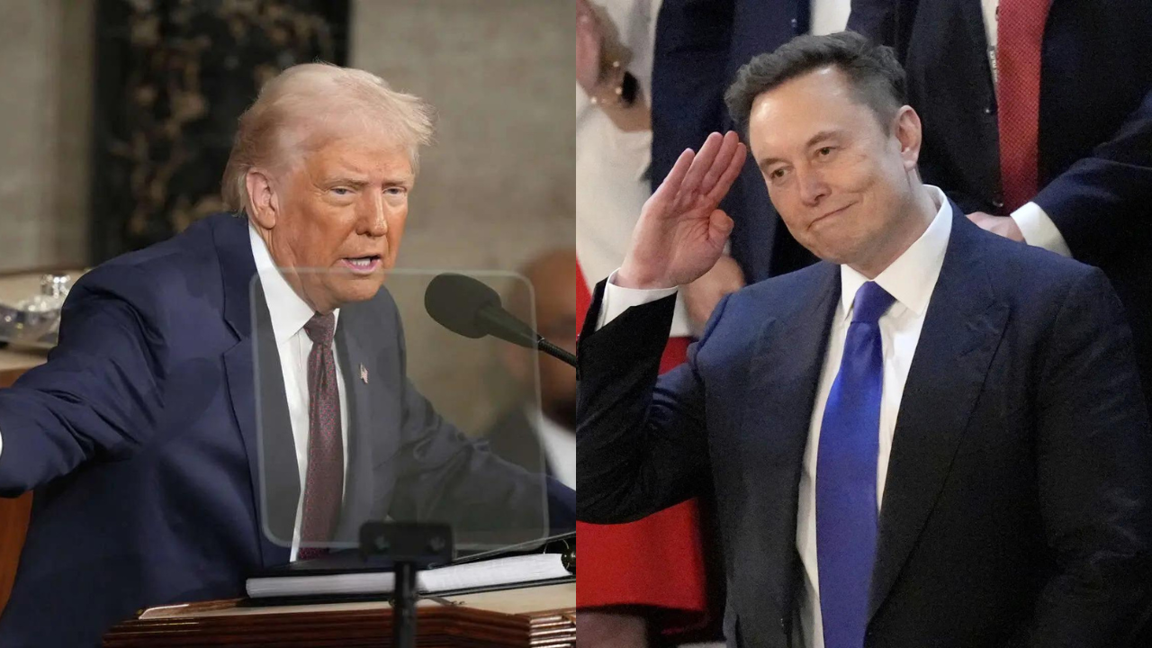 'Working very hard': Trump hails ‘DOGE master’ Elon in fiery speech ...