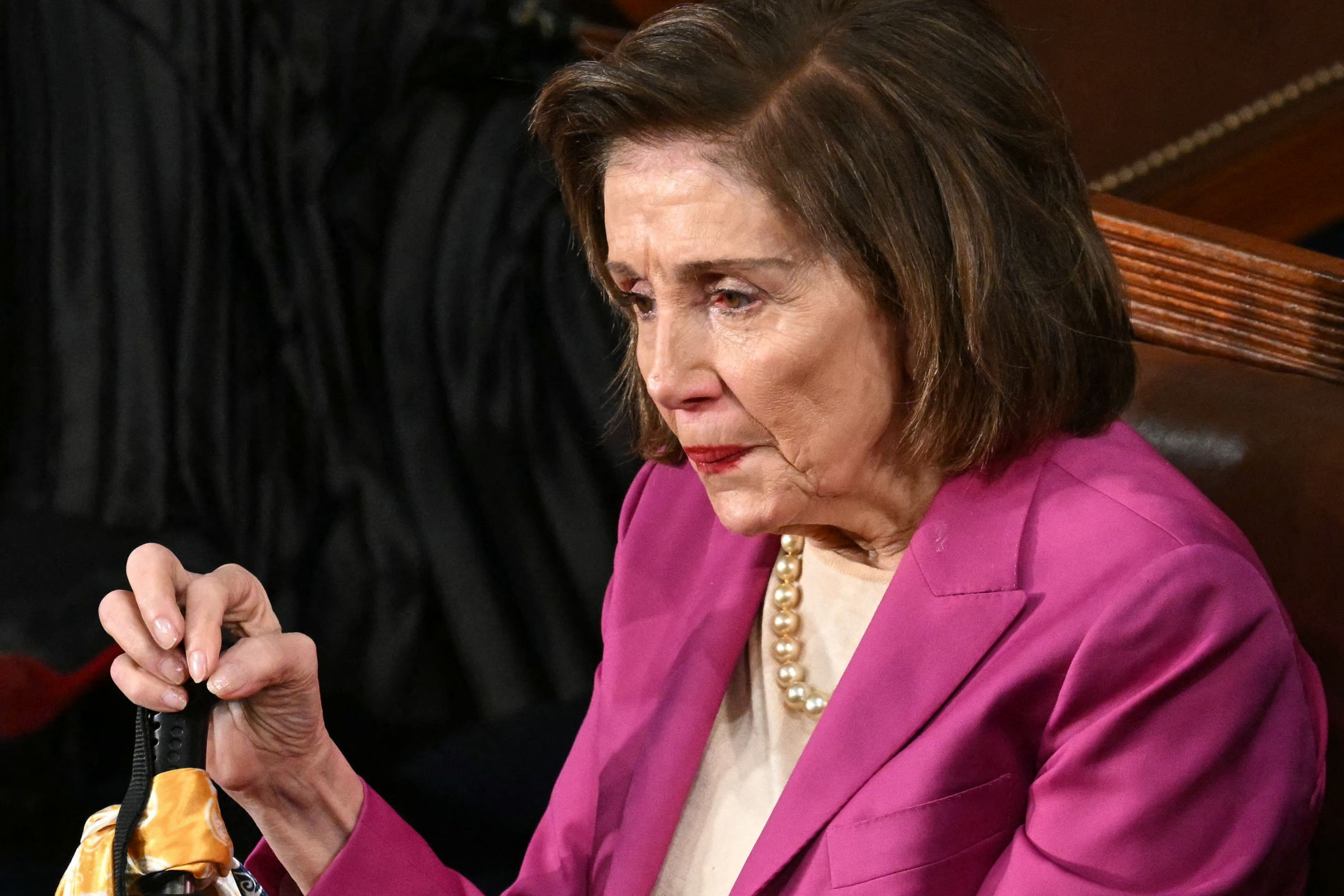 Nancy Pelosi's Reaction to Trump's Congress Speech Goes Viral