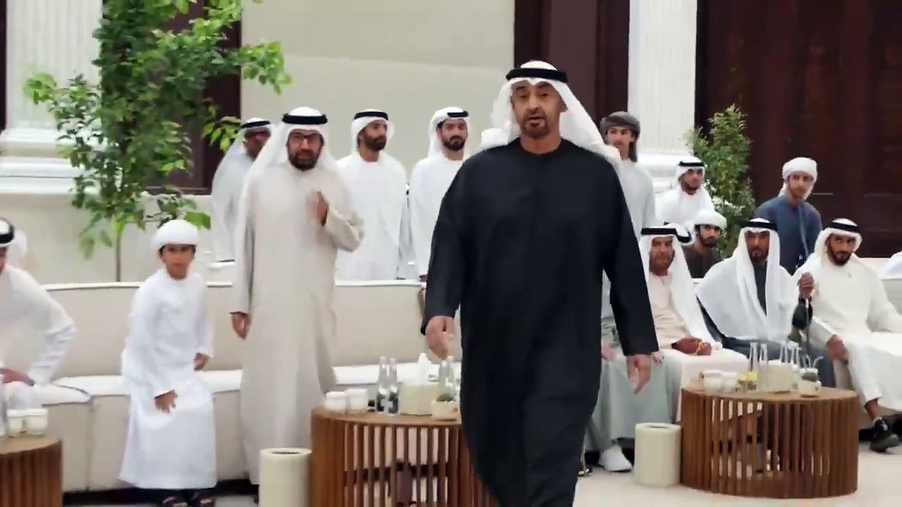 UAE Presidents meets professor