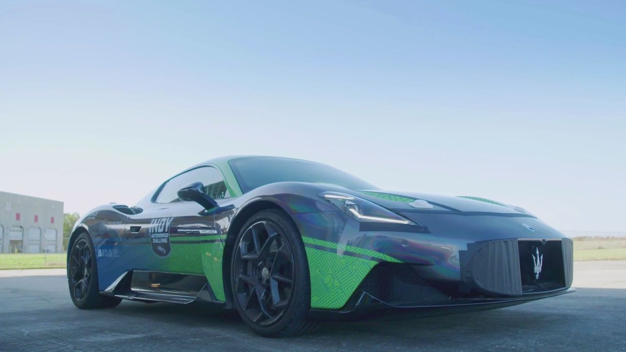 Driverless Maserati race car smashes speed record for autonomous cars