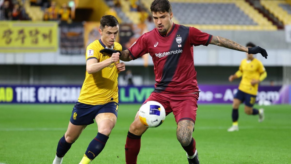 되풀이된 광주의 ‘고베 악몽’…ACLE 16강 1차전 원정서 0-2 패배