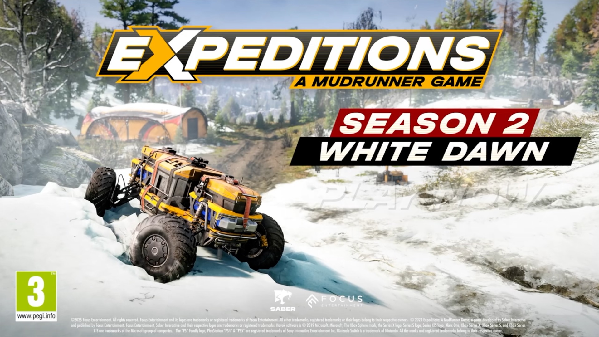 Expeditions A MudRunner Game Official Season Two White Dawn Trailer