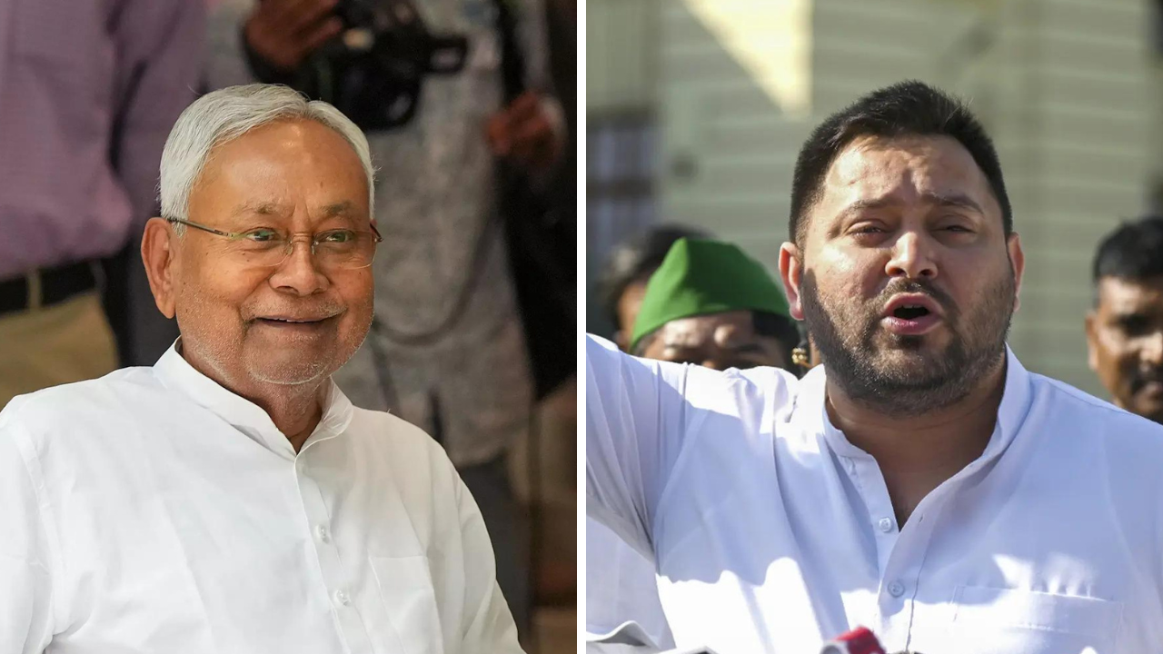 'Made him CM twice': Tejashwi's swipe at Nitish for Lalu remark; BJP defends Bihar CM