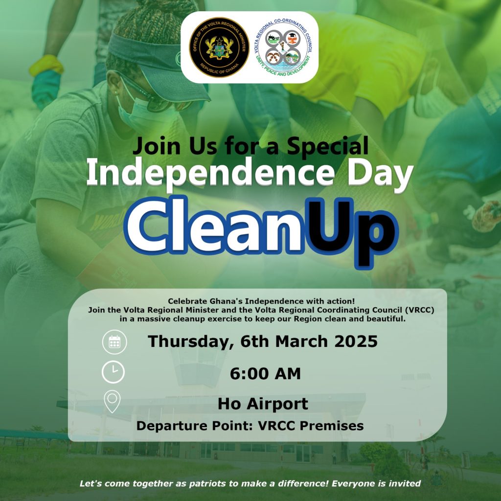 VRCC to organize Clean-Up exercise to mark Ghana’s 68th Independence ...