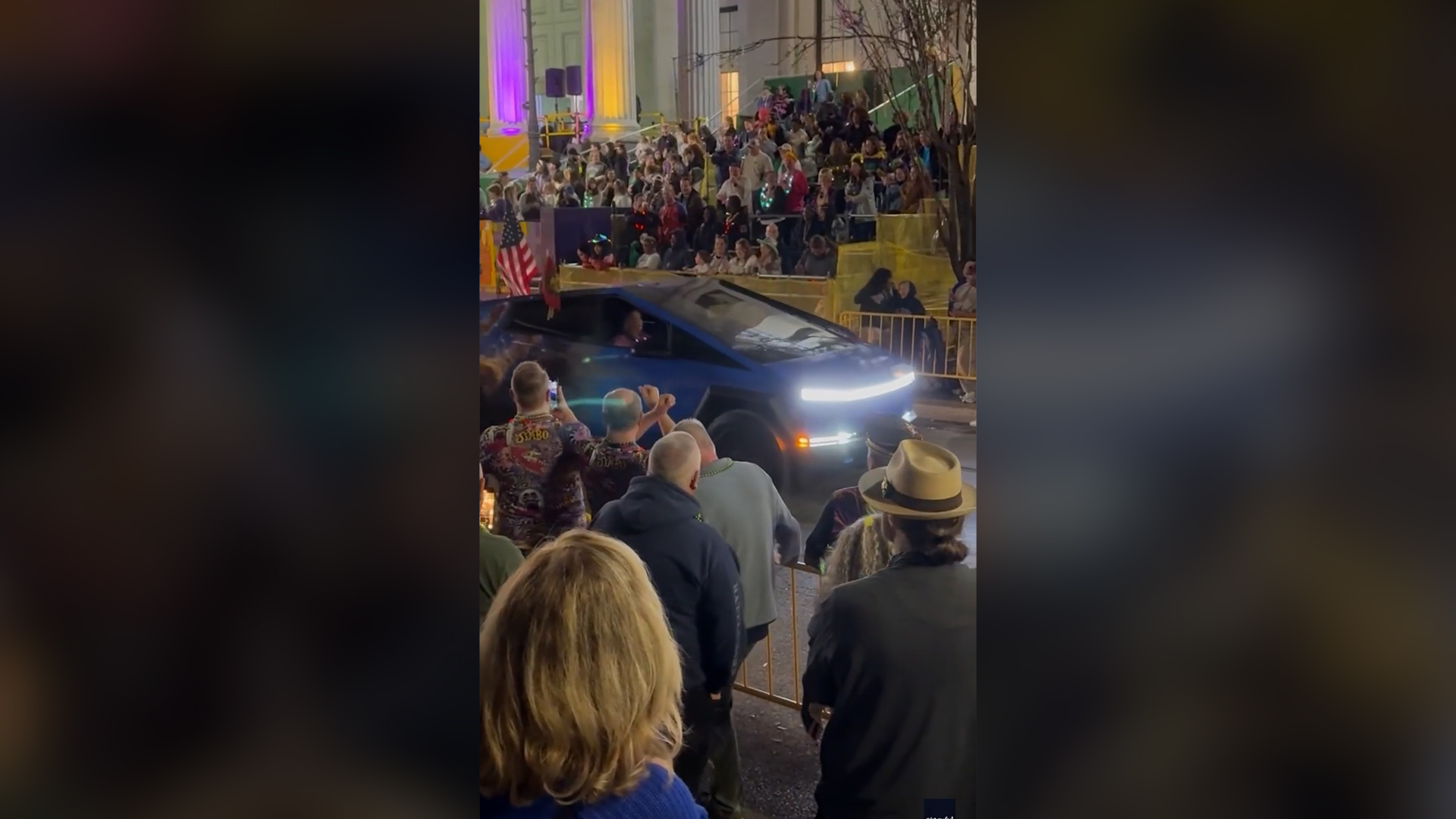 Crowds Heard Booing Tesla Cybertrucks In Mardi Gras Parade